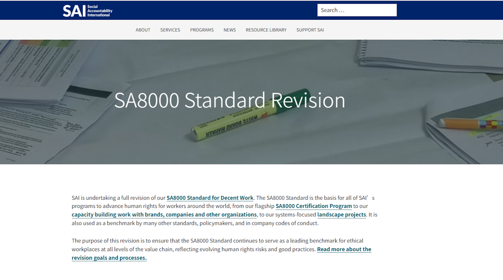 标准聚焦 | 必读！SA8000®转版在即！草案版最新变化解析（上）