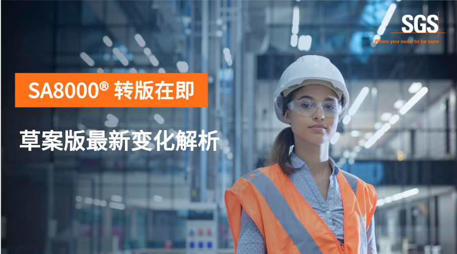 标准聚焦 | 必读！SA8000®转版在即！草案版最新变化解析（上） | SGS China